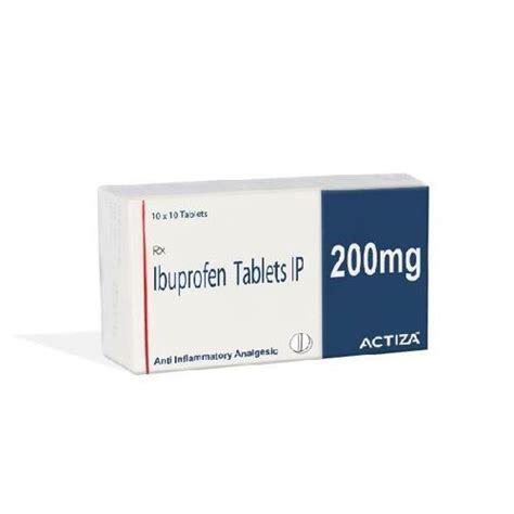 Ibuprofen Tablets Mg At Best Price In Surat Actiza Pharmaceutical Private Limited