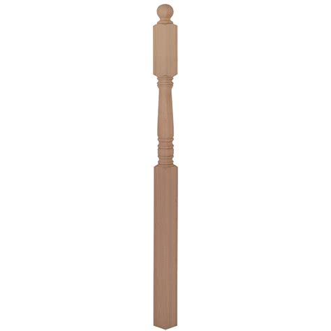 Stair Parts 4546 72 In X 3 1 2 In Unfinished Red Oak Block Top