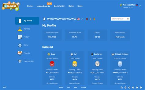 Profile Page Submission 24 Profile Tab Updates Prototype · Issue 75 · Colonistiodesign