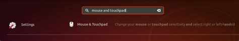 How To Configure Mouse Settings In Ubuntu VITUX
