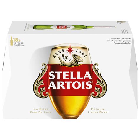 Save On Stella Artois Premium Lager Beer 18 Pk Order Online Delivery