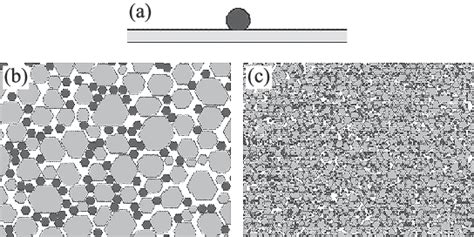 Initial Structures For Simulations A Wetting Of A Liquid Particle Download Scientific