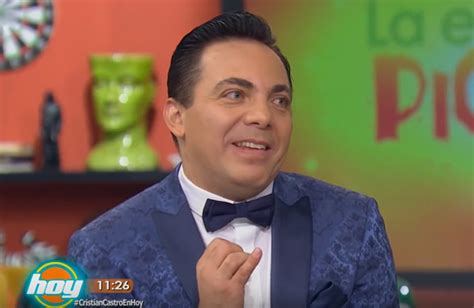 Cristián Castro reveló lo que le gusta que le hagan a la hora del sex Tecache cl