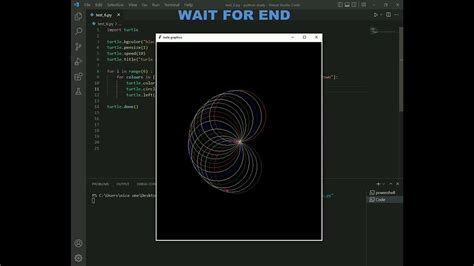 Turtle Graphics Pythonvscode Youtube