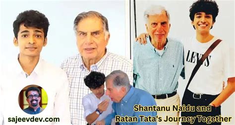 A Heartfelt Bond Shantanu Naidu And Ratan Tatas Journey Together