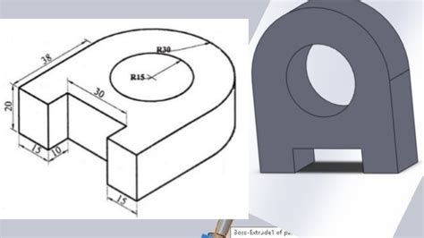 Solidworks Simple Project 2 Youtube