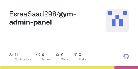 GitHub EsraaSaad Gym Admin Panel