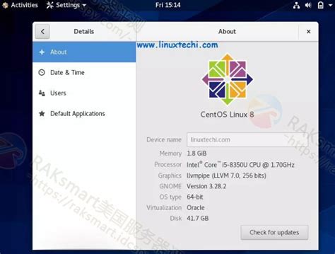 centos8新功能特性都有哪些？ raksmart美国服务器评测