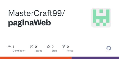 Github Mastercraft Paginaweb