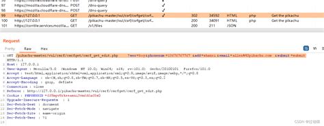 【web Ctf】ctf Pikachu Csrfctf Csrf Csdn博客
