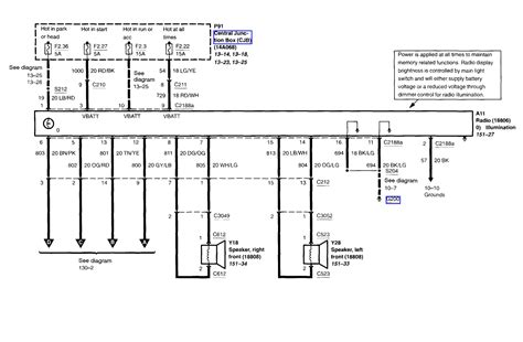 Radio Ford Econoline E System Wiring Diagrams Wiring