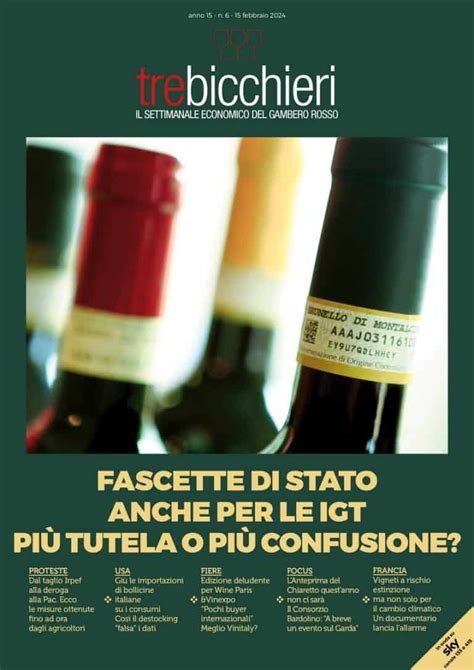 Settimanale Tre Bicchieri Del 15 Febbraio 2024 Gambero Rosso