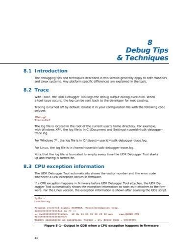 Debug Tips Techniques