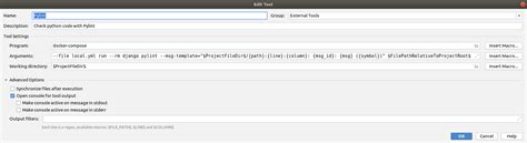 Pycharm Running Pylint From Docker Image Stack Overflow