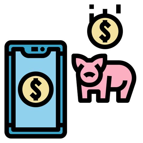 돼지 저금통 무료 과학 기술개 아이콘