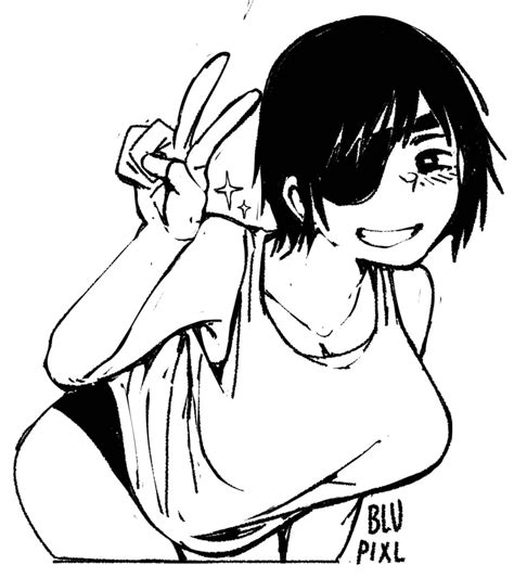 Himeno Chainsaw Man Drawn By Blupixl Danbooru