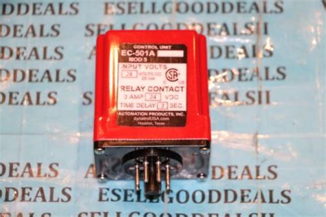 Automation Products Ec 501a Mod 5 Control Unit 24vdc New Ebay