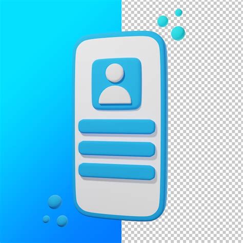 Premium Psd 3d Render Social Media Illustration