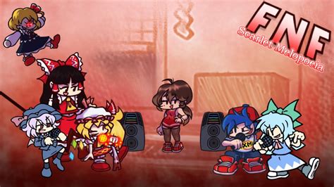 Touhou Music Cookin A Bit Friday Night Funkin Vs Scarlet Melopoeia YouTube