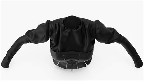 Blouse With Corset Leather 3d Model Turbosquid 2124499