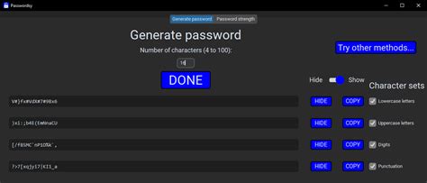 Github Icethecoderpasswordsy A Program That Can Generate A Secure Password Of Up To 100