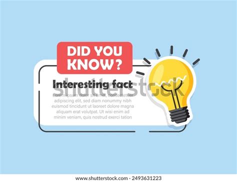 Did You Know Icon Flat Style Stock Vector Royalty Free Shutterstock