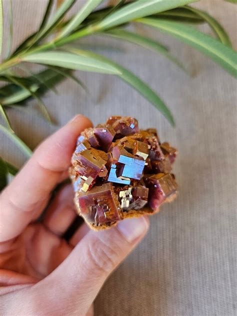 Vanadinite Specimen Large Vanadinite Cluster Raw Vanadinite Crystal