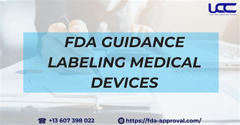 Fda Guidance Labeling Medical Devices All Critical Standards