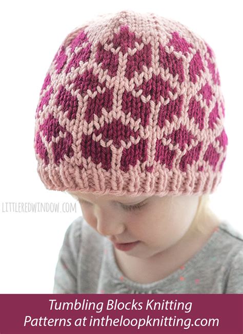 Tumbling Blocks Knitting Patterns In The Loop Knitting