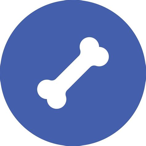 Bone Vector Icon 37289601 Vector Art At Vecteezy