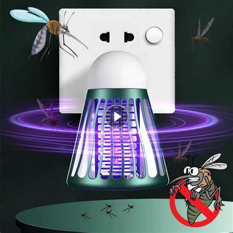L Mpada Repelente Mosquito El Trico Mosquito Killing Luzes LED Bedroom