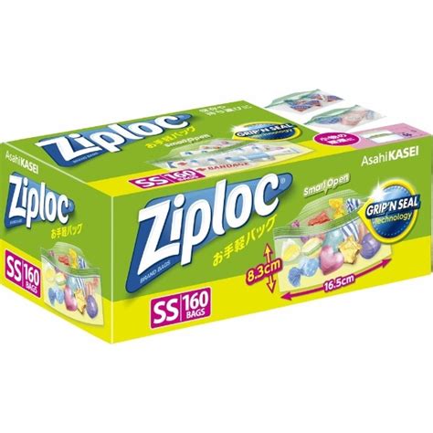 Ziploc（ジップロック）お手軽バッグ Ssサイズ 160枚入zlｵﾃｶﾞﾙﾊﾞｯｸﾞss ビックカメラ｜jre Mall