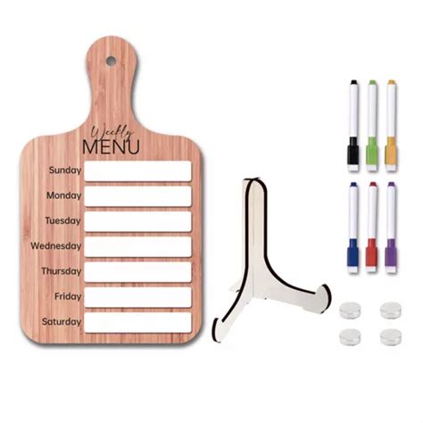 TABLEAU PLANIFICATEUR DE Repas Magn Tique Efficace Pour Une