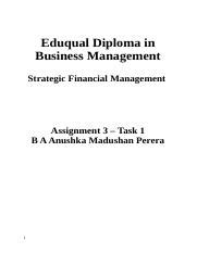 Assignment 3 Task 1 Docx Eduqual Diploma In Business Management