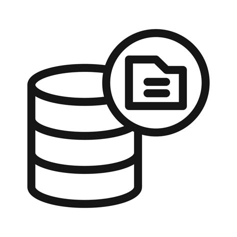 data storage icon 47743880 vector art at vecteezy