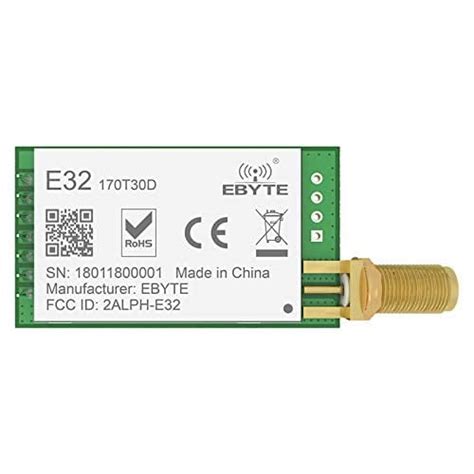 Lora Module 30dbm Long Range 170mhz Smart Module 1w Sma Antenna Uhf Wireless Transceiver