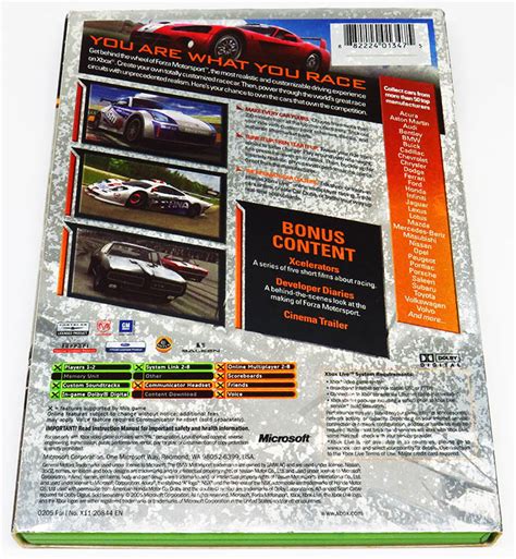 Forza Motorsport Limited Edition XBOX Seminovo Play N Play