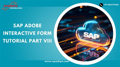 Sap Adobe Interactive Form Tutorial Part Viii Displaying Include Texts In Adobe Forms