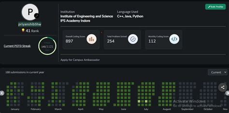 Priyanshi Jain On Linkedin Geekstreak2024 Codingjourney Geeksforgeeks Consistencyiskey