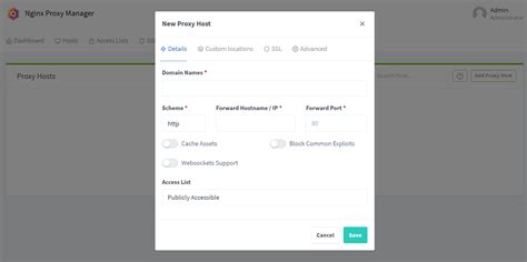 Nginx Proxy Manager 完整配置简介 Csdn博客