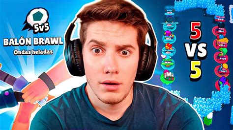 😱¡el Nuevo Modo 5vs5 Es Una Locura😱 Brawl Stars Youtube