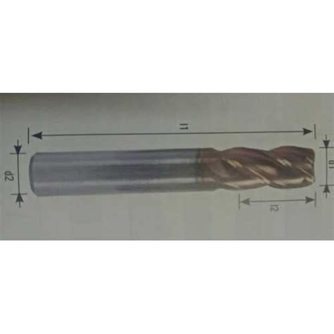 Solid Carbide Corner Radius Cutter At ₹ 500 Piece Solid Carbide Corner Radius Cutter In Mumbai