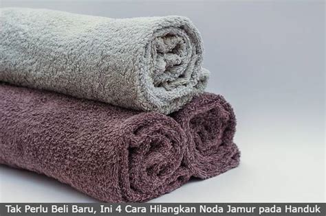 Tak Perlu Beli Baru Ini 4 Cara Hilangkan Noda Jamur Pada Handuk