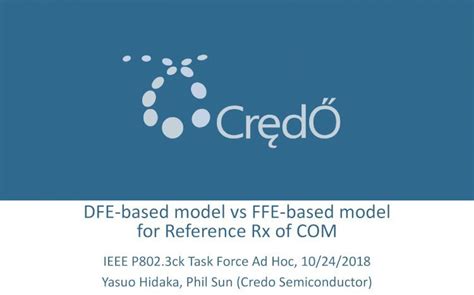 pdf dfe based model vs ffe based model for reference rx of comgrouper