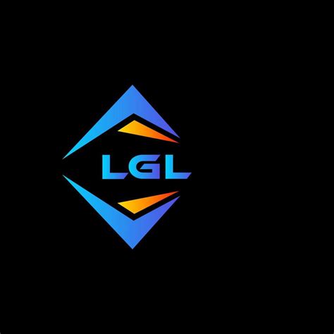 Lgl Abstract Technology Logo Design On Black Background Lgl Creative