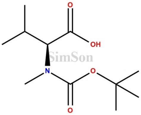 N Tert Butoxycarbonyl N Methyl L Valine Cas No Simson Pharma Limited