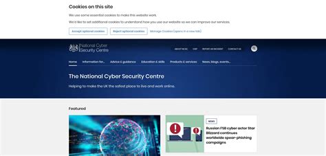 Uk National Cyber Security Centre Government Cybersecurity