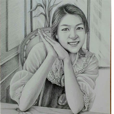 소묘 인물화 초상화 일러스트 포트폴리오 크몽