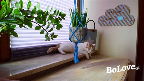 Diy9 Makrama Kwietnik Youtube