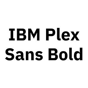 IBM Plex Serif Regular Creazilla